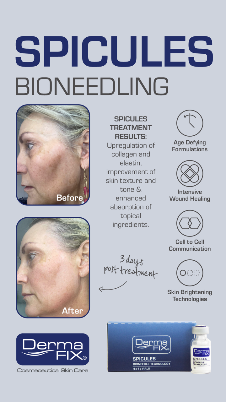 Dermafix Spicules (4 Viles per Pack) – Elite Salon Supplies